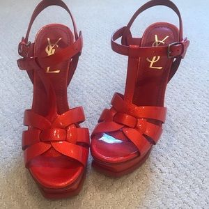 Yves Saint Laurent | Shoes | Ysl Red Tributes | Poshmark